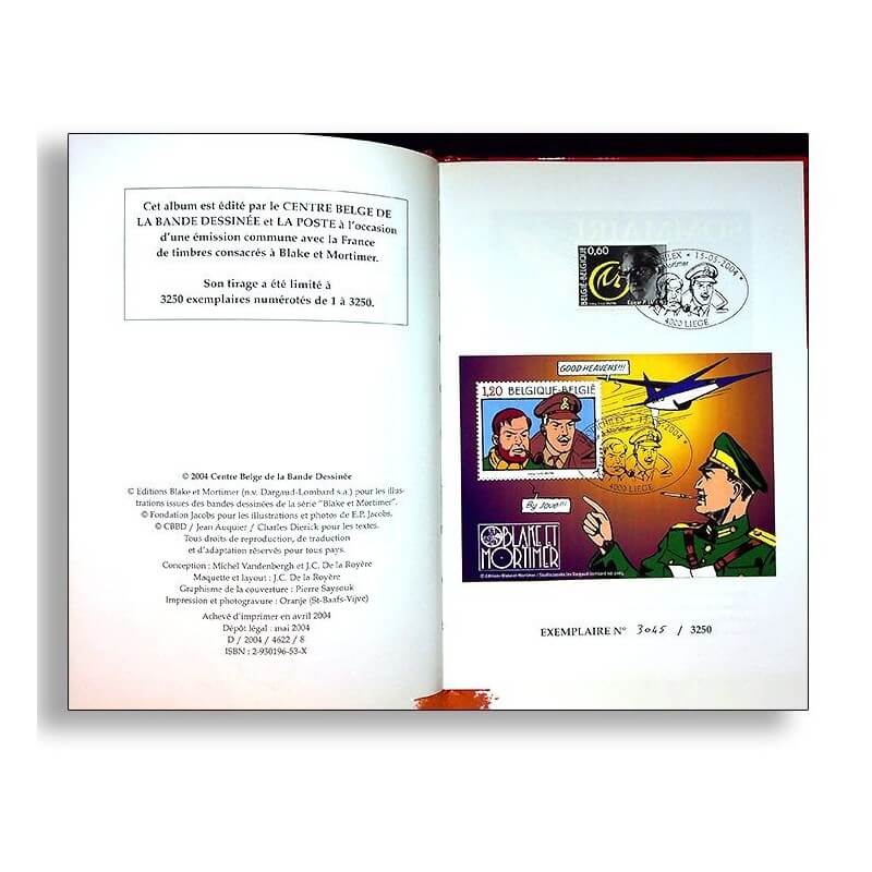 "het merk van de eeuw" door E.P. jacobs dit album wordt door het ...